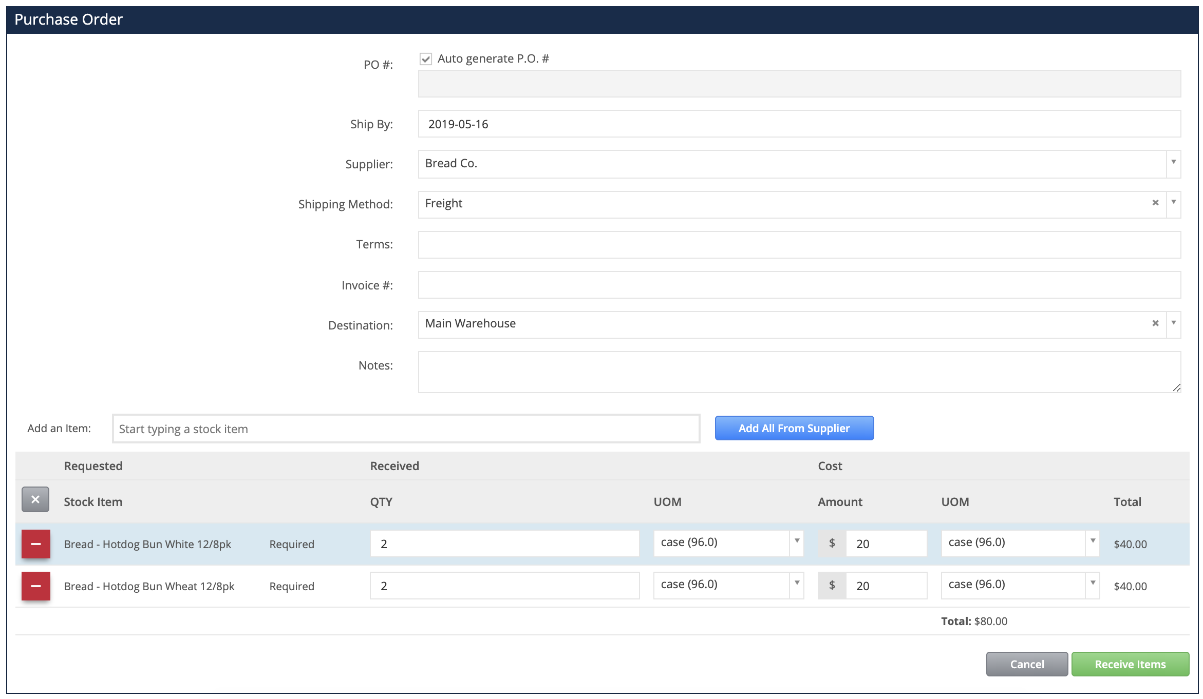 How to Process Purchase Orders – Clover Sport Help Center